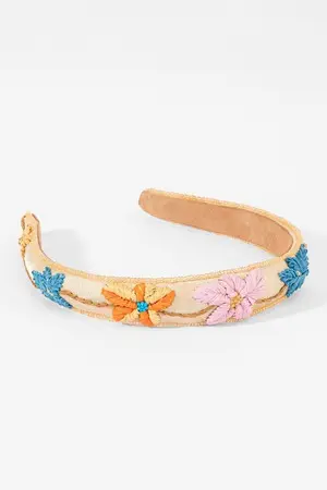 HAIR DRAMA CO Palm Isle Floral Hairband