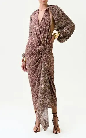 Silvia Tcherassi Abril Maxi Dress