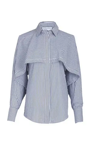 Silvia Tcherassi Nira Cotton Shirt - Stripe