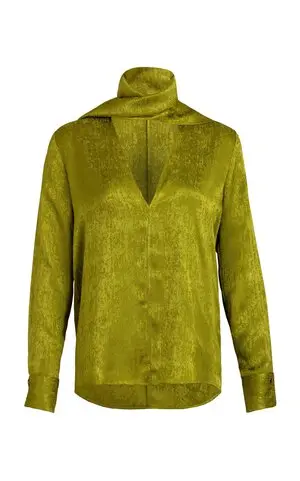 Silvia Tcherassi Omara Top - Green