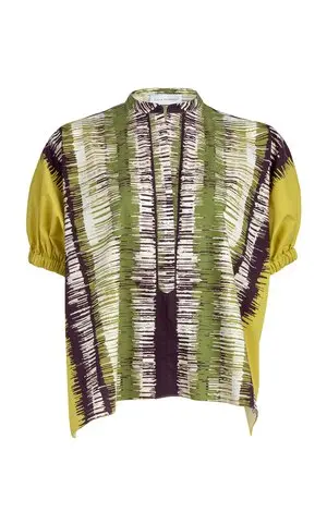Silvia Tcherassi Susane Cotton Top - Print