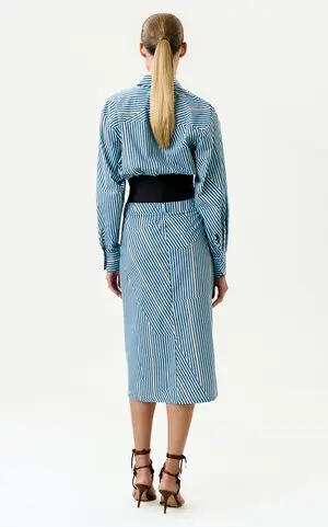 Silvia Tcherassi Lorena Cotton Maxi Dress
