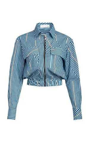 Silvia Tcherassi Melva Cotton Top - Stripe