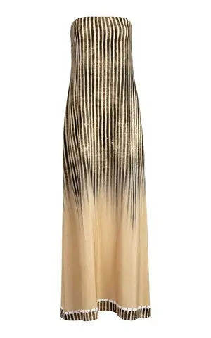 Silvia Tcherassi Lirit Silk Maxi Dress - Print
