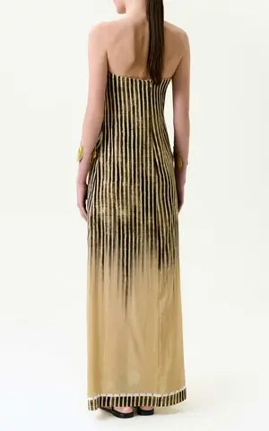 Silvia Tcherassi Lirit Silk Maxi Dress