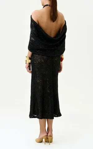 Silvia Tcherassi Neda Cotton-blend Maxi Dress