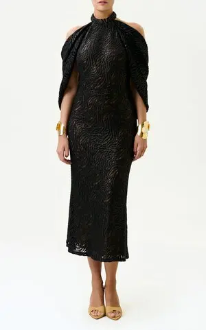 Silvia Tcherassi Neda Cotton-blend Maxi Dress