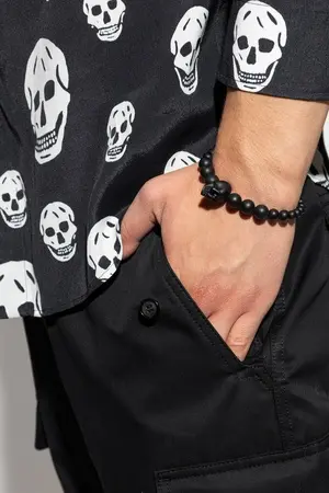 Alexander McQueen Bracelet With Skull Motif