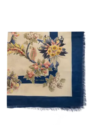 Etro Scarf With Raw Edge - Multicolour