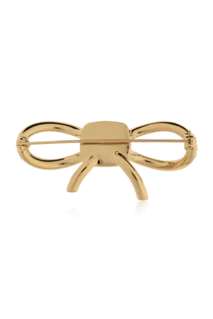 FERRAGAMO Brooch With Shimmering Crystals