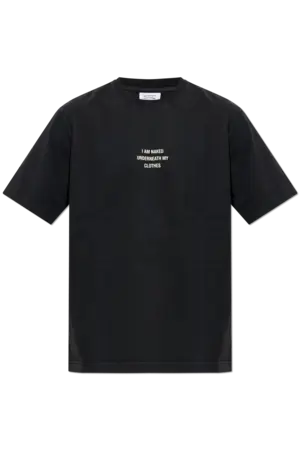 Vetements T-shirt With Print - Black