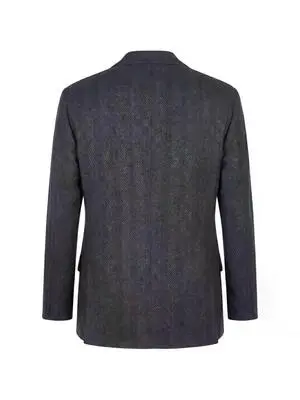 Brunello Cucinelli Herringbone-weave Blazer