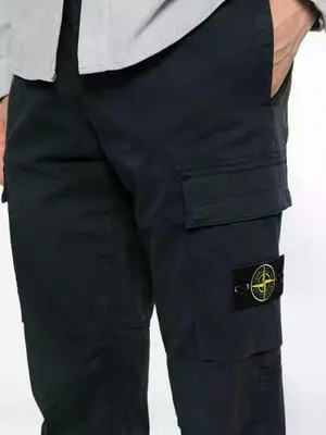 Stone Island Logo-patch Trousers