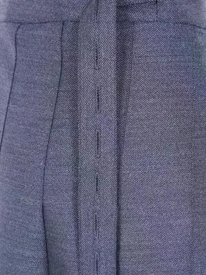 RÓHE Rohe Pleated Wool Mid Skirt