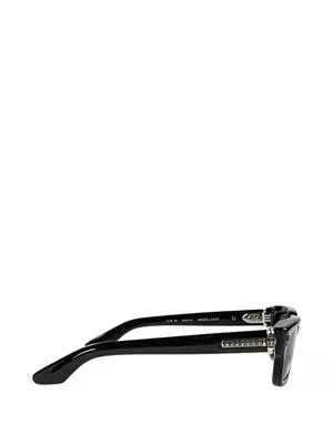 Chrome Hearts Rectangle Frame Sunglasses - Black