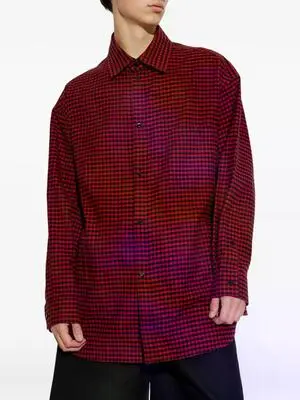 Balenciaga Checked Cotton Shirt