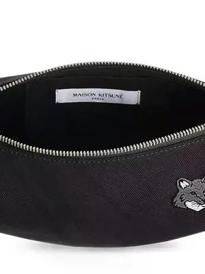 Maison Kitsuné Animal-patch Messenger Bag