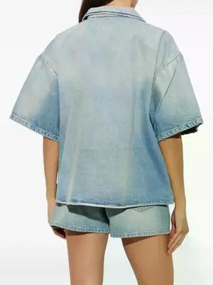 Off-White Logo-patch Short-sleeve Shirt