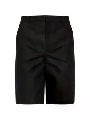 Balenciaga Multi-pocket Cotton Shorts - Black