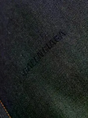 Balenciaga Hooded Denim Jacket