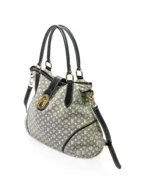 LOUIS VUITTON Monogram Idylle Elegie Tote Bag - Grey