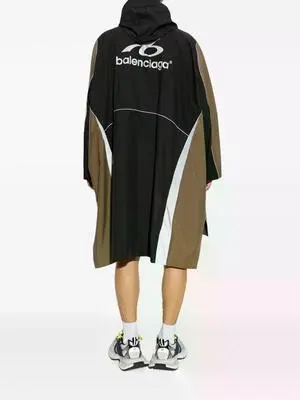 Balenciaga Logo-print Colour-block Hoodie
