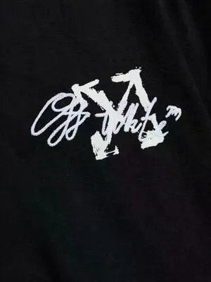 Off-White Embroidered Logo T-shirt