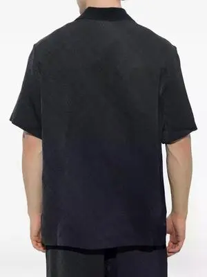 Casablanca Monogram-jacquard Polo Shirt