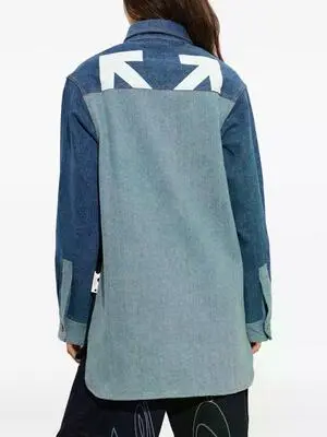 Off-White Arrows-print Denim Shirt