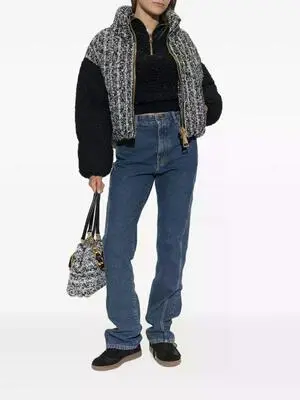 Balmain Logo Embroidered Straight-leg Jeans