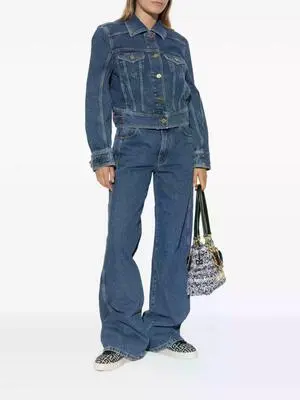 Balmain Logo-button Denim Jacket