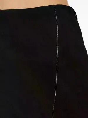 JIL SANDER Midi Raw-hem Skirt