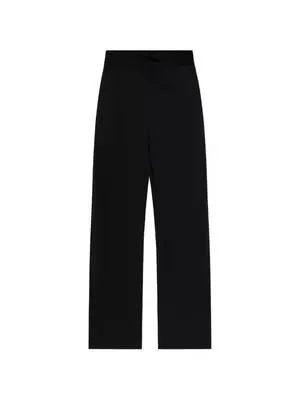 Balmain Logo-embroidered Drawstring Trousers - Black