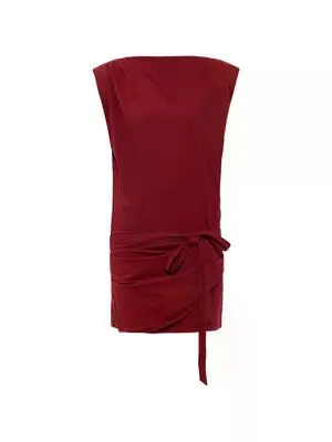 Isabel Marant Étoile Marielle Wrap-style Mini Dress - Red