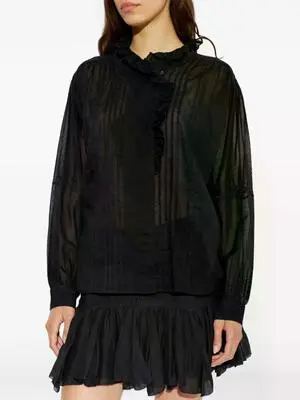 MARANT ETOILE Leota Ruffled Shirt