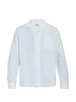 FRAME Pyjama Striped Shirt