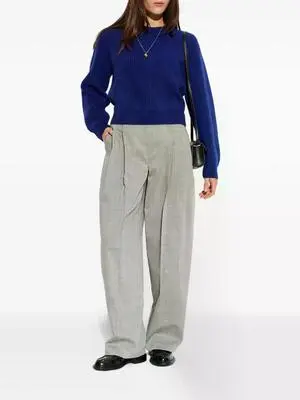 JIL SANDER Ribbed-knit Crew-neck Sweater