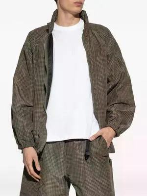 Comme Des Garçons Plaid-pattern Jacket