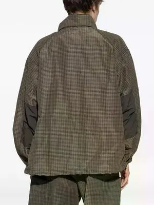 Comme Des Garçons Plaid-pattern Jacket