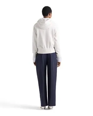 Prada Light Mohair Pants - Blue