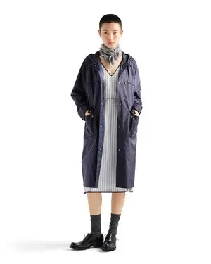 Prada Striped Dress With Bow