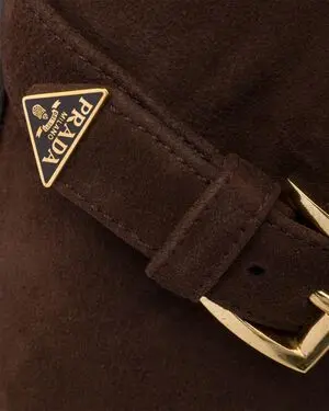 Prada Suede Booties