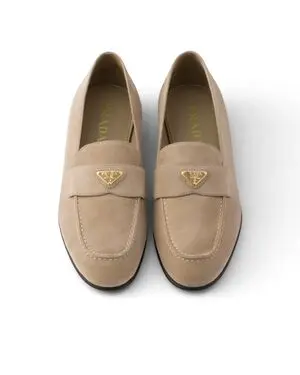 Prada Suede Loafers