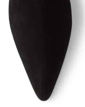 Prada Stretch Suede Boots