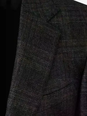 Canali Single-breasted Check-pattern Blazer