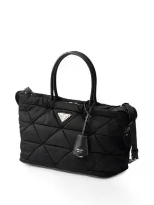 Prada Padded Re-nylon Medium Tote Bag