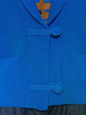FORTE_FORTE Ribbed-knit Cardigan