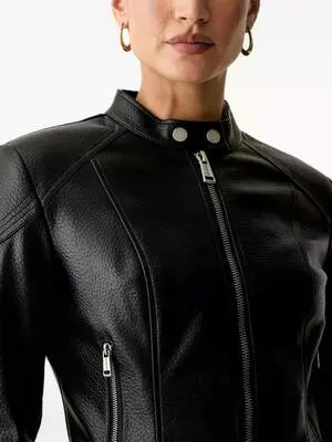 Guess Textured-finish Panelled Jacket