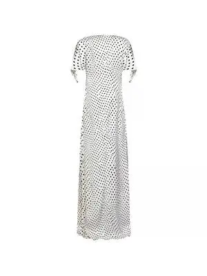 Stella McCartney Polka-dot Draped Dress