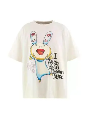 TAKASHI MURAKAMI X Yuta Hosokawa Mononoke Made Kiki Graphic-print T-shirt - Neutrals